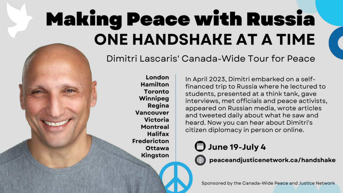 Canada’s odious history of blocking anti-war voice lives again - Yves ...
