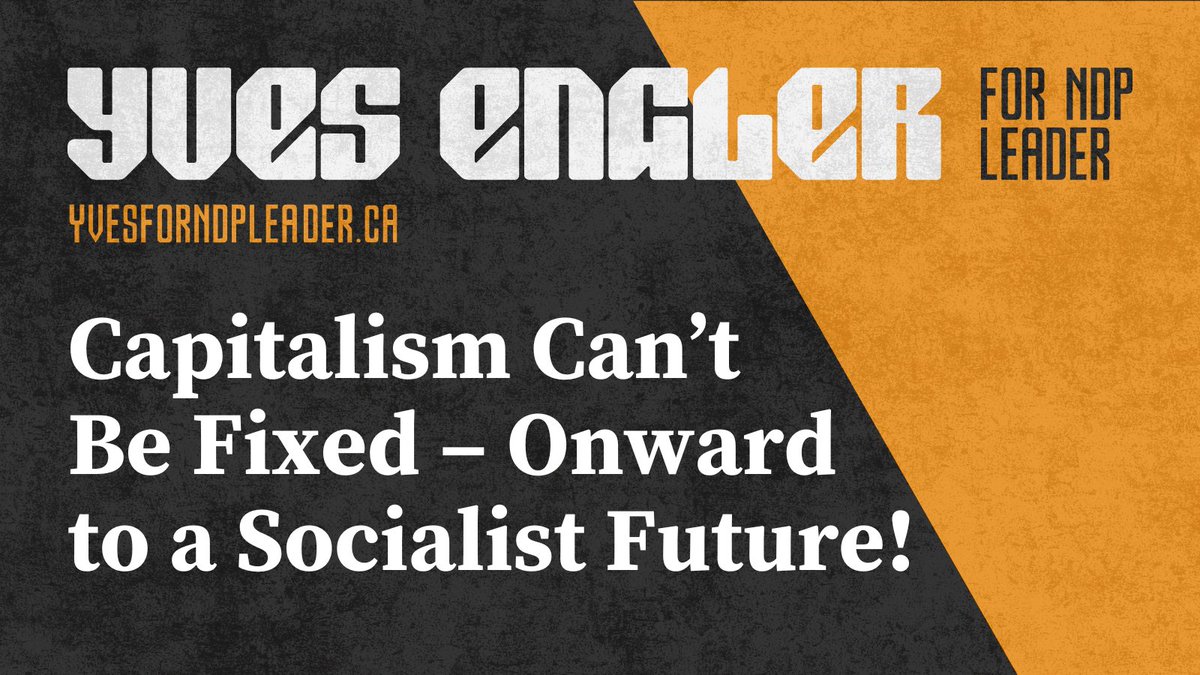 NDP 2026, a blueprint for a generation - Yves Engler